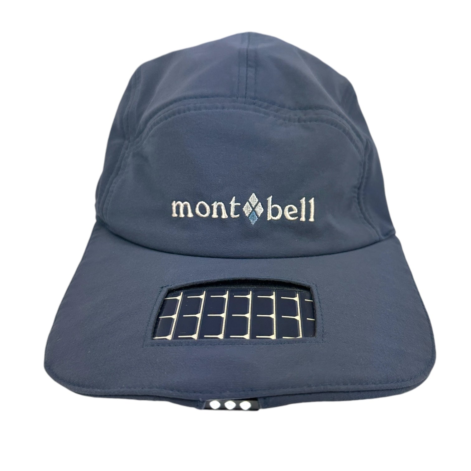 2000s Montbell LED solar panel Cap – insidetag