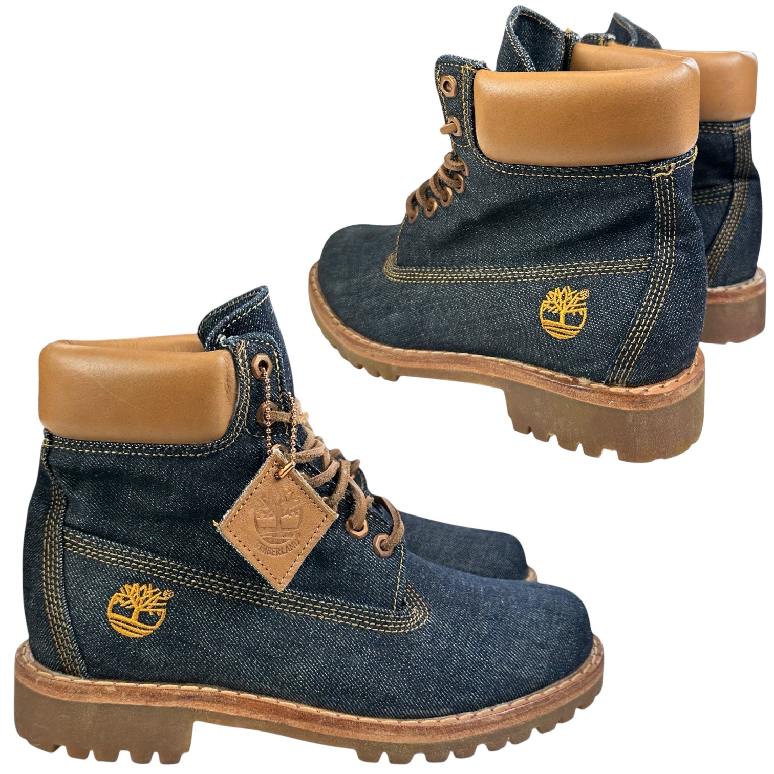 Timberland x White Oak denim 6” Boot – insidetag