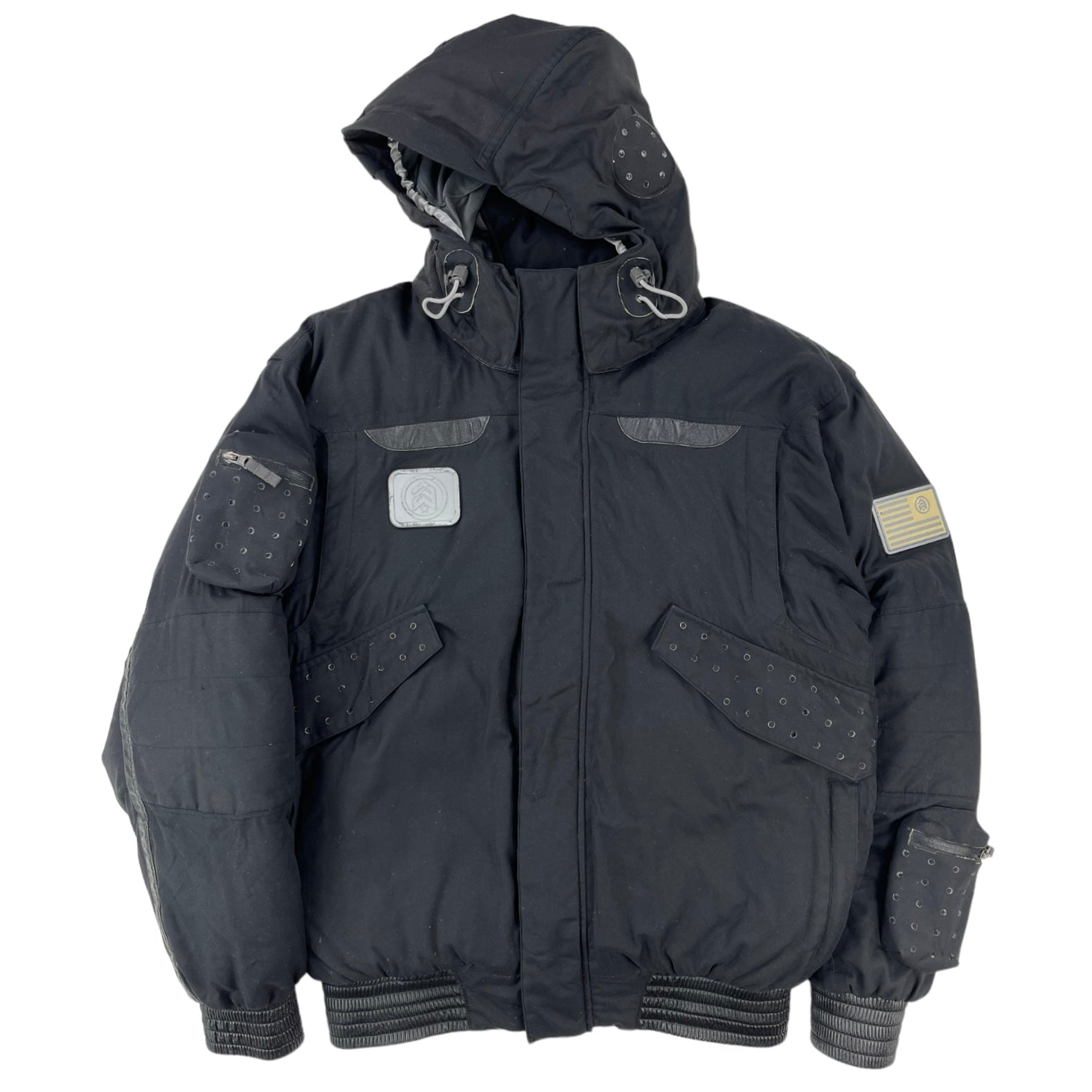 2000s Analog cosmos spacesuit down jacket – insidetag